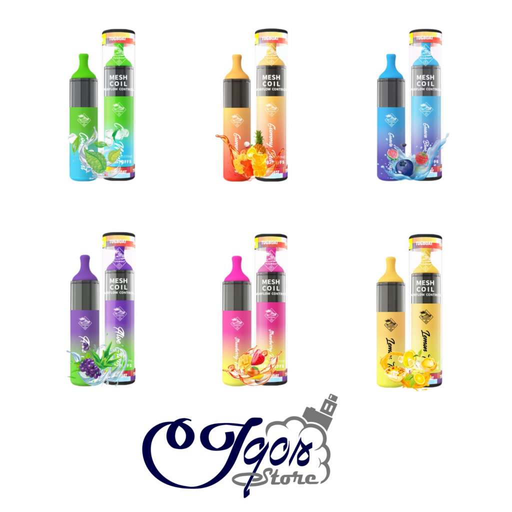NEW TUGBOAT EVO 4500 PUFFS DISPOSABLE VAPE