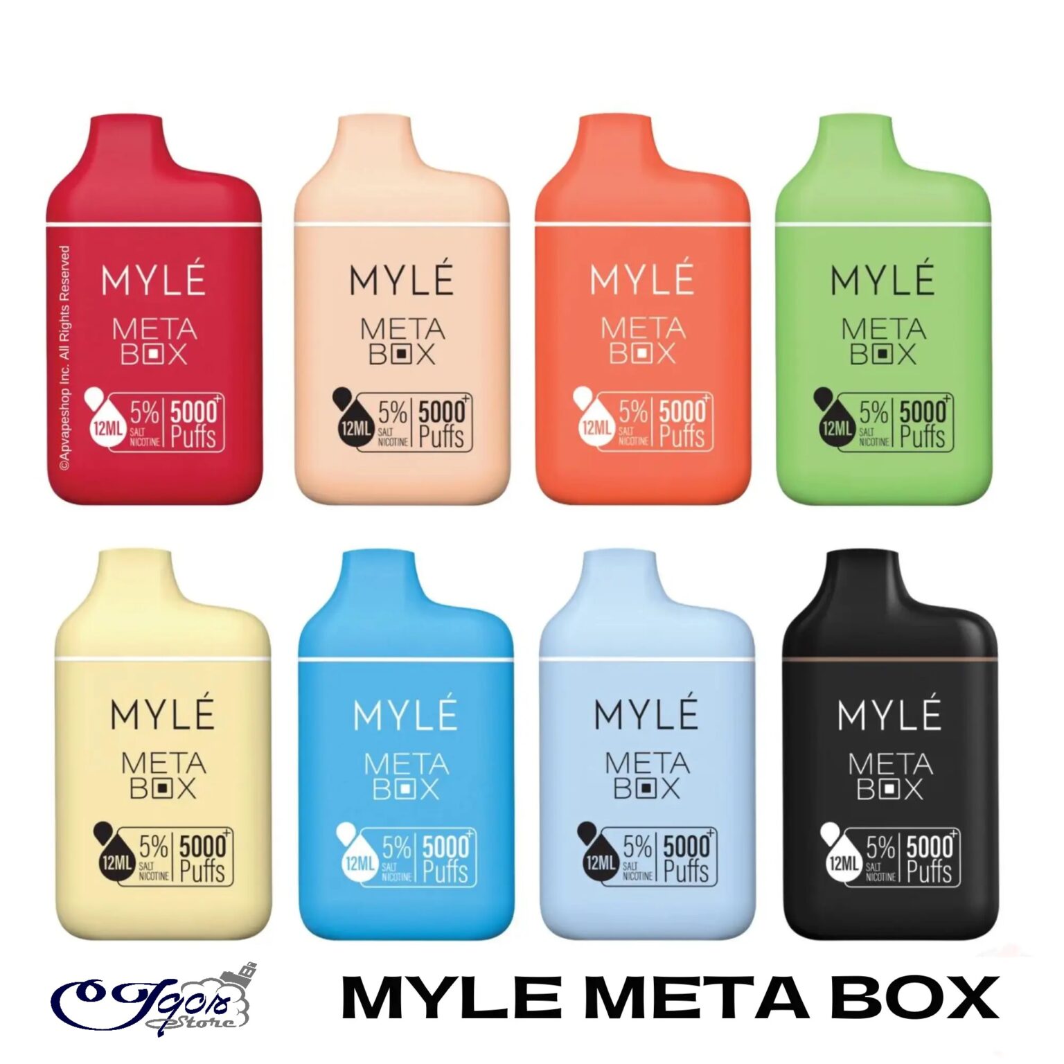 BEST MYLE META BOX 5000 PUFFS DISPOSABLE DEVICE