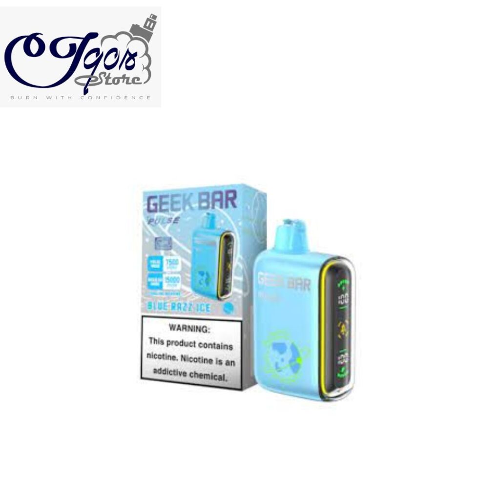Geek Bar Pulse 15000 Puff Disposable Vape Blueberry Ice